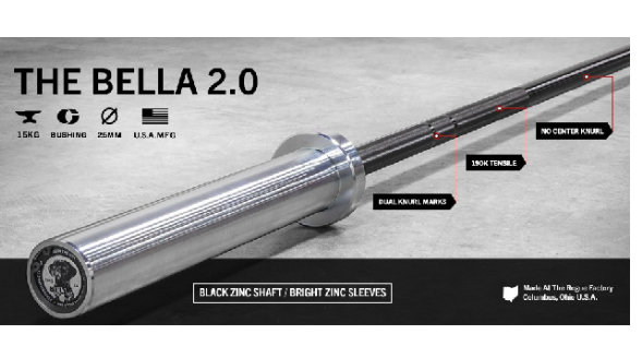 Bella Bar+ Set Echo Bumper (Printed) – Iron Equipment - Equipo para ...