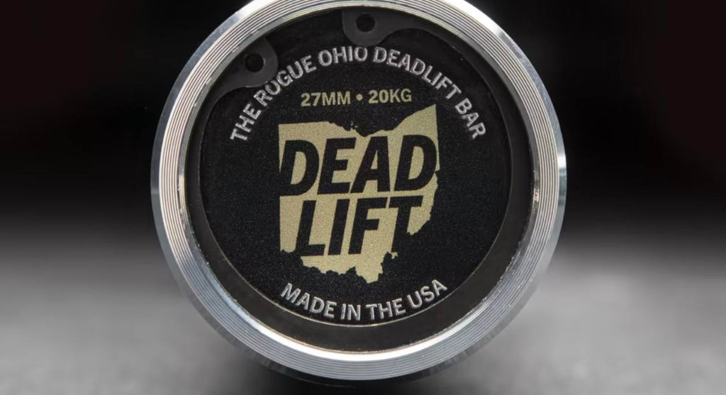 Rogue Ohio Deadlift Bar - Black Zinc - Barra para levantamiento de pot ...