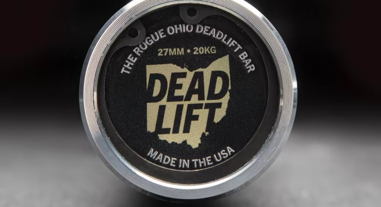 Rogue Ohio Deadlift Bar - Black Zinc - Barra para levantamiento de pot ...