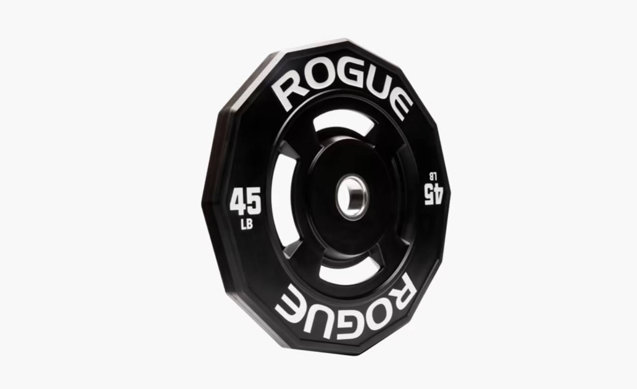 Rogue 12-Sided Urethane Grip Plate - Discos de uretano para gimnasio ...