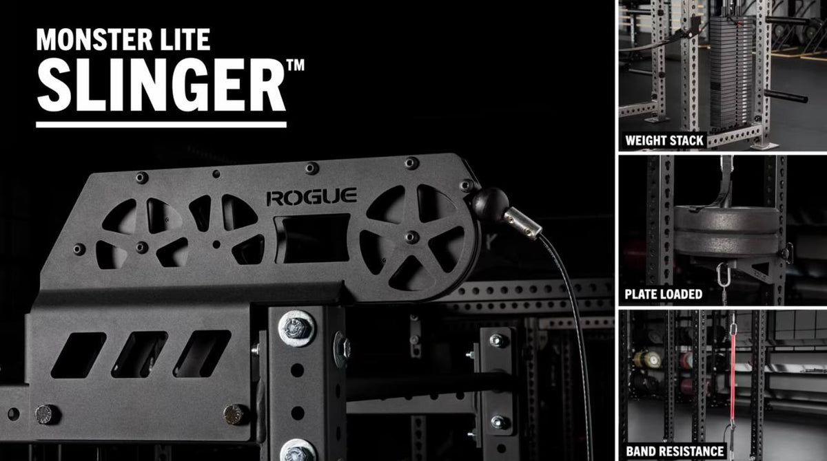 Rogue Monster Lite Slinger™ - Polea para rack – Iron Equipment - Equipo ...