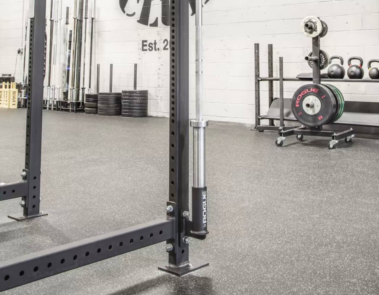 Single Bar Holder - Estante para barra – Iron Equipment - Equipo para ...