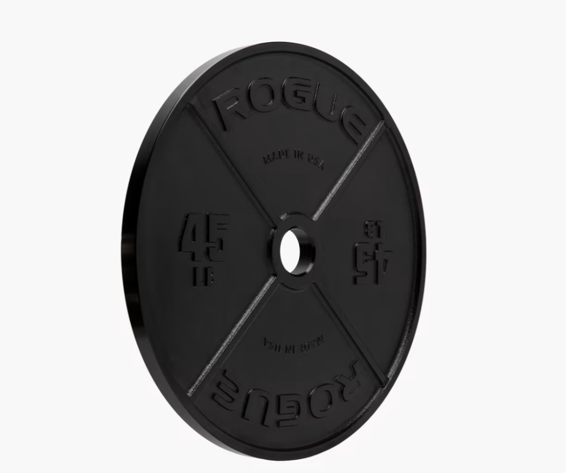Rogue USA Olympic Plates - Discos olímpicos metálicos – Iron Equipment ...