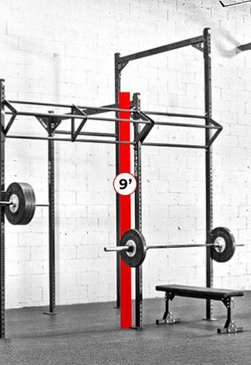 Rogue 108" Infinity Rack Leg - Poste para Rack) – Iron Equipment ...