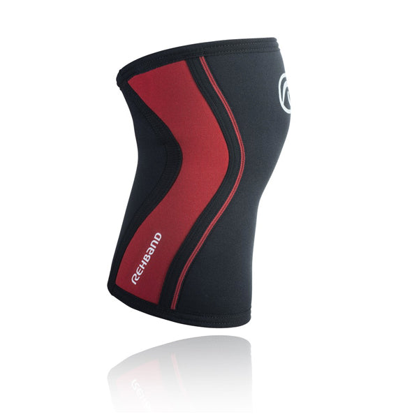 Knee Black / Red 3mm (Rodillera) – Iron Equipment - Equipo para CrossFit®